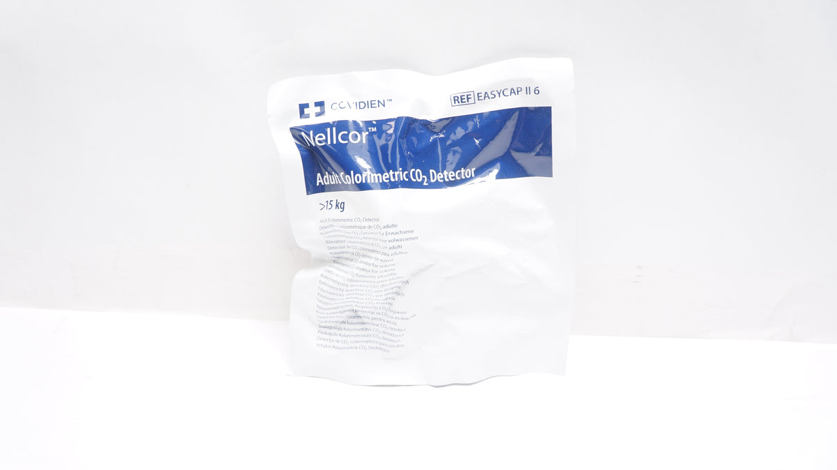 Covidien EASYCAPII6 Nellcor Adult Colorimetric CO2 Detector >15 kg ...