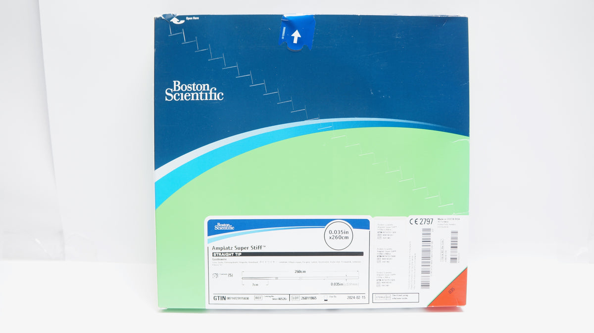 Boston Scientific M001465261 Amplatz Guidewire 0.035inch x 260cm (x ...