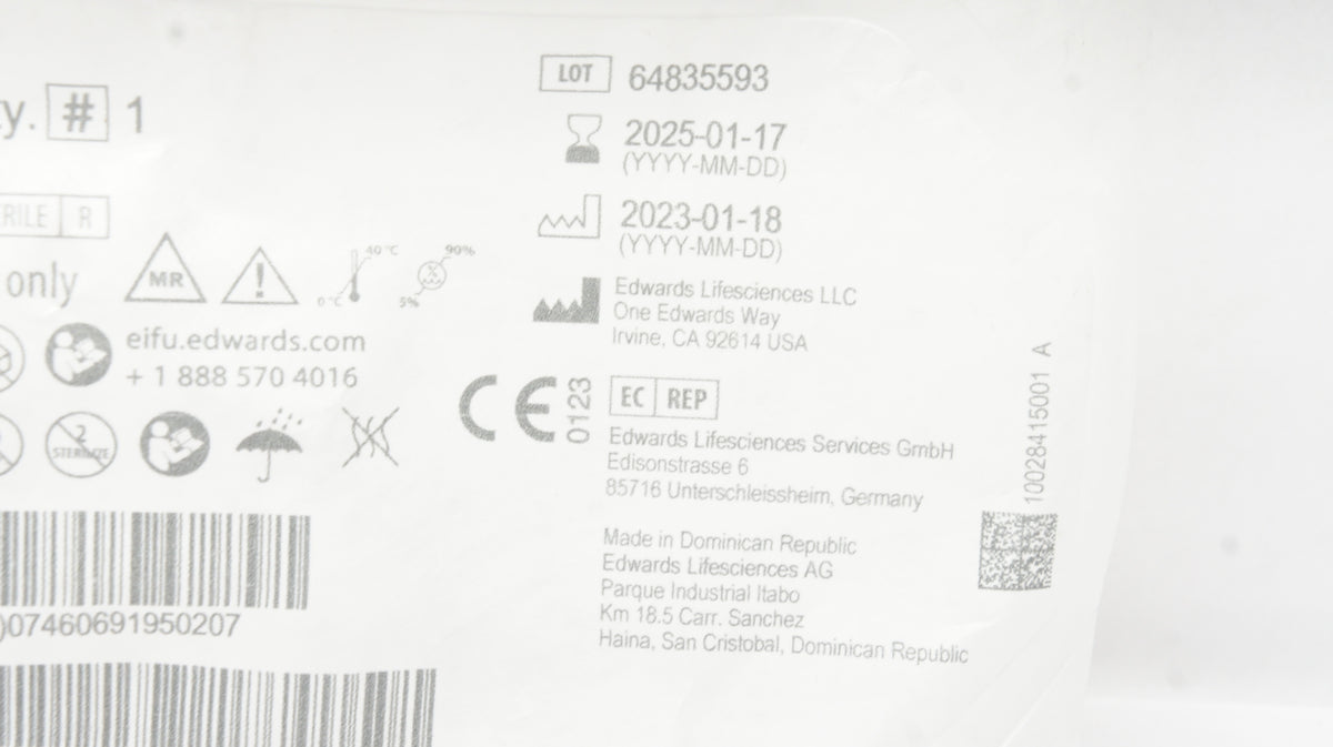 Edwards Lifesciences PX272 TruWave Pressure Monitoring Set 3cc/72 inch ...