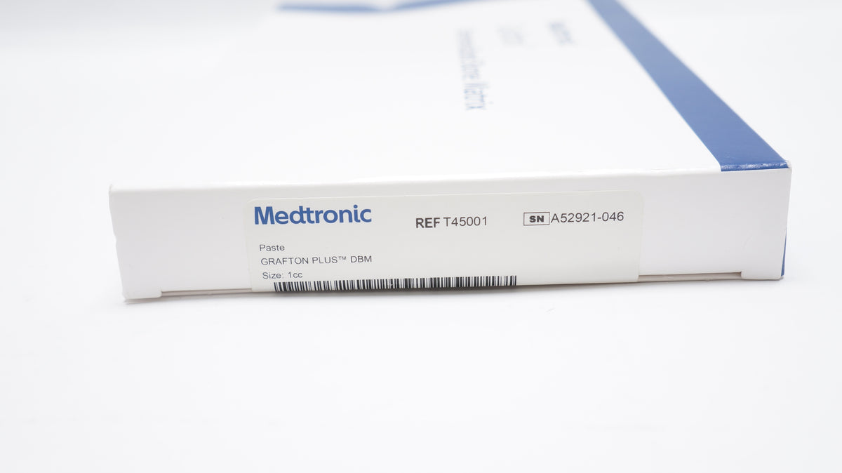 Medtronic T45001 Grafton Demineralized Bone Matrix Plus DBM Paste 1cc ...