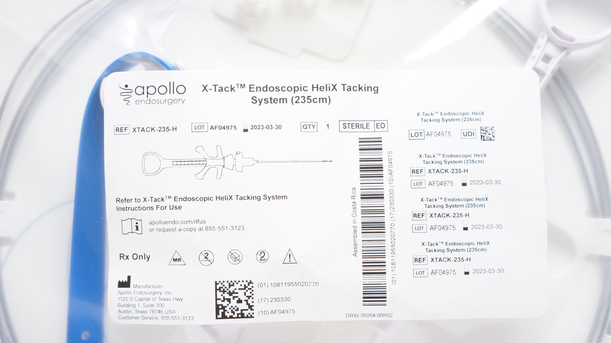 Apollo XTACK-235-H X-Tack Endoscopic HeliX Tacking System 235 cm (x ...