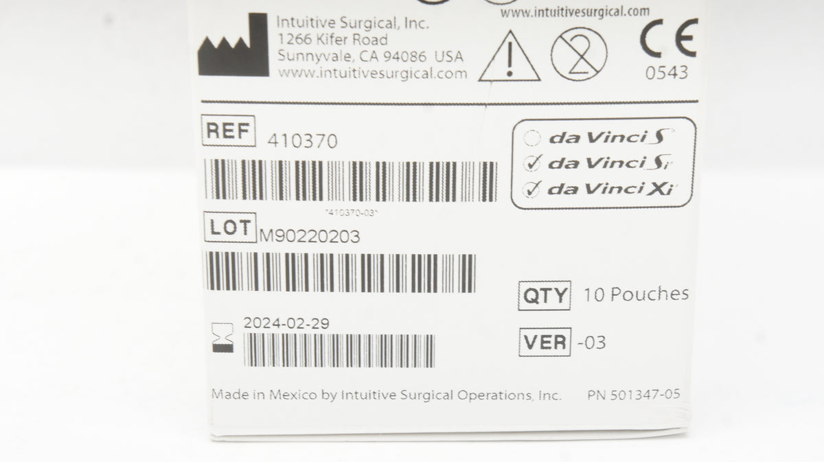 Intuitive Surgical 410370 da Vinci Si, Xi EndoWrist Stapler Sheath (x ...