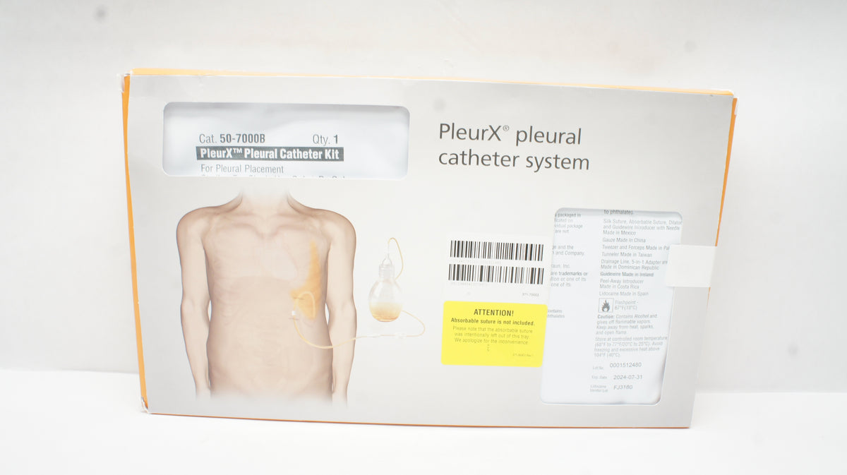 CareFusion 50-7000B PleurX Pleural Cath. Kit – Imedicsales