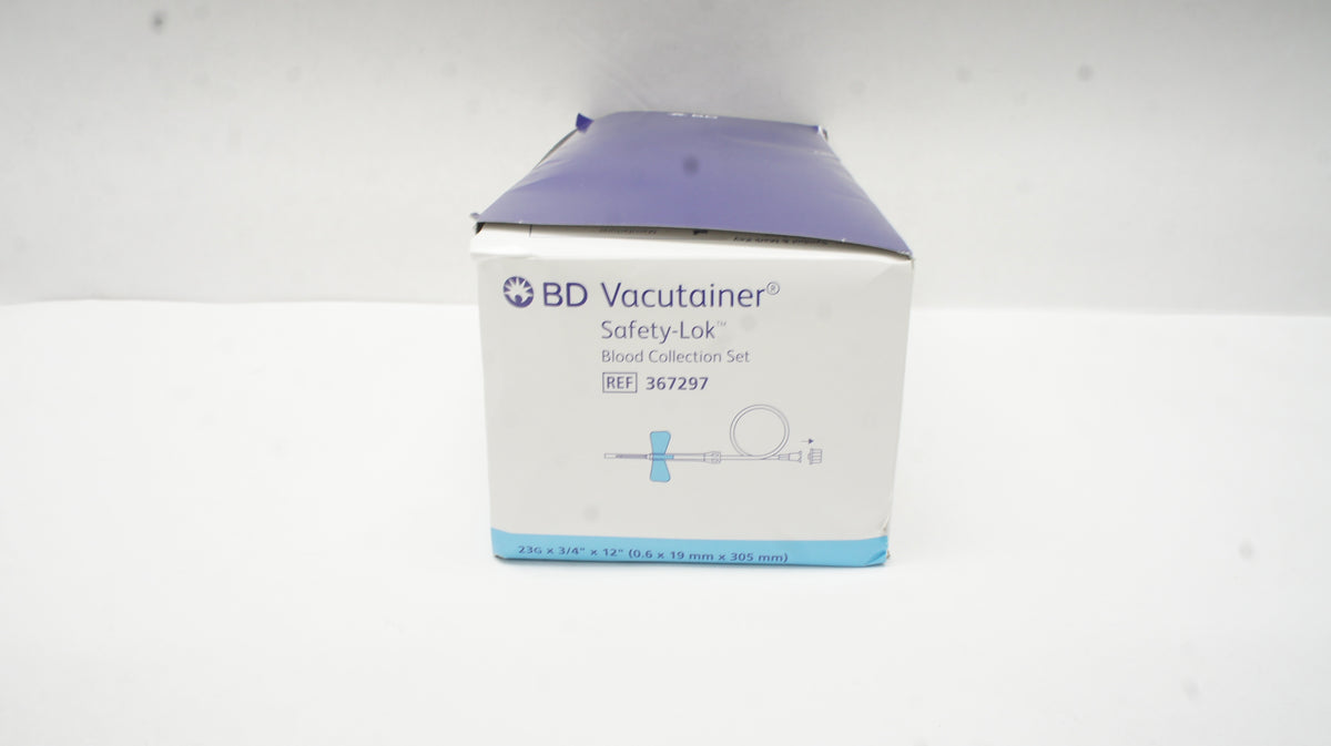 BD 367297 Vacutainer Blood Collection Set 23G x 3/4inch x 12inch - Box ...