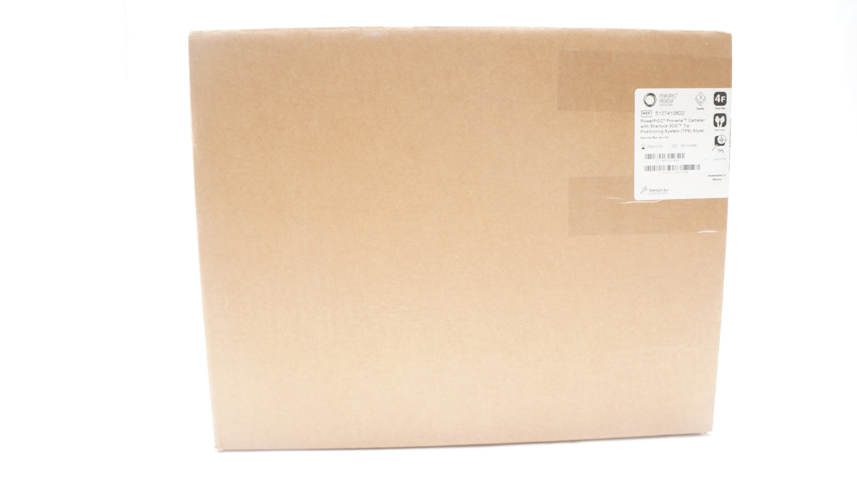 PowerPicc Provena S1274108D2 Cath. W/Sherlock 3CG Tip System 4F - Box ...