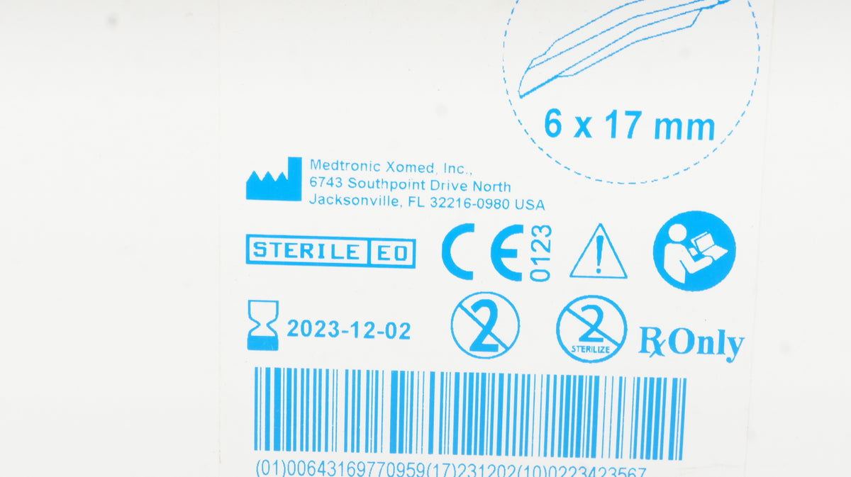 Medtronic 1830617SPH NuVent EM Sinus Dilation System Sphenoid 6 x 17mm ...