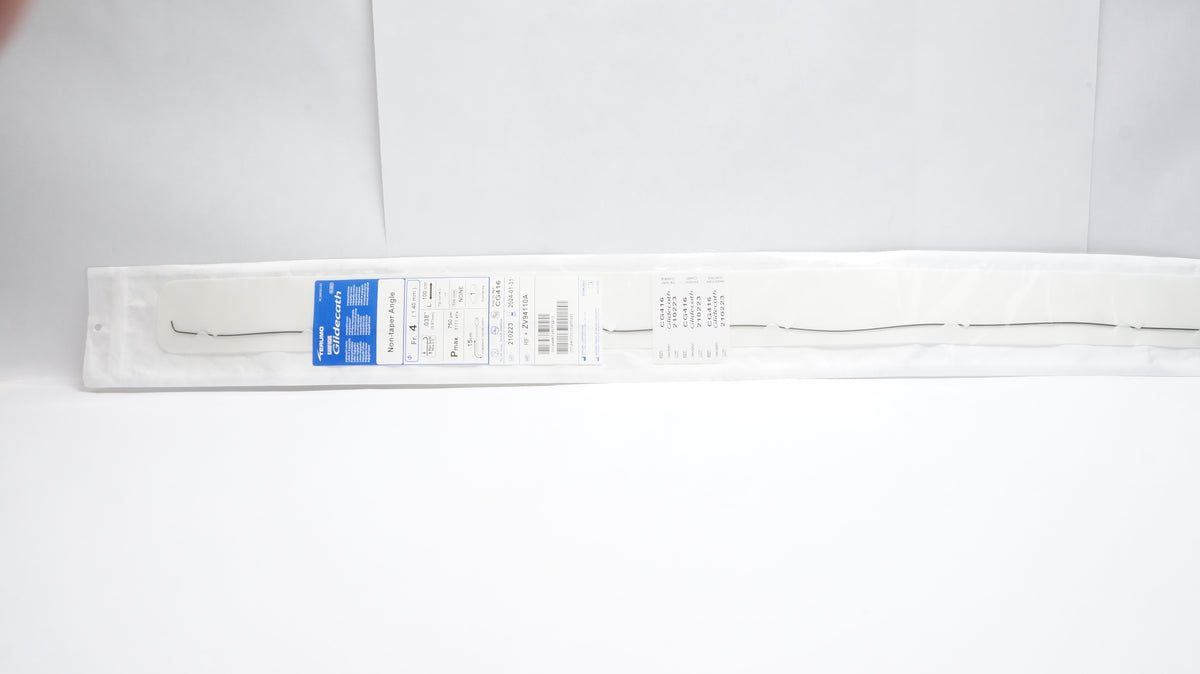 Terumo ZV94110A Radifocus Glidecath Angiographic Cath. 4Fr. x 0.038inc ...