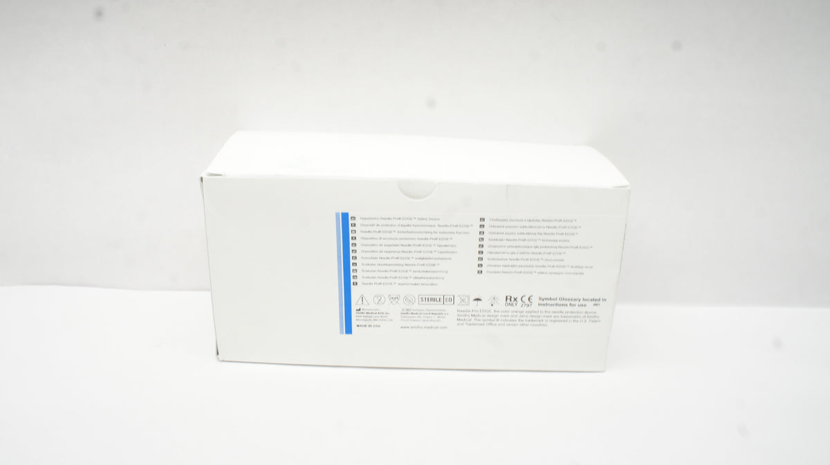 Smiths Medical 401815 Jelco Hypodermic Safety Device 18G x 1-1/2 - Box ...