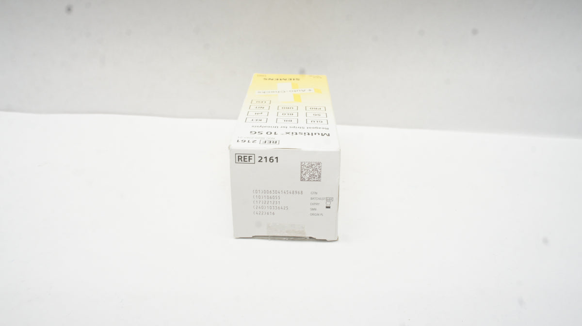 Siemens 2161 Multistix 10 SG Reagent Strips for Urinalysis - Box of 10 ...