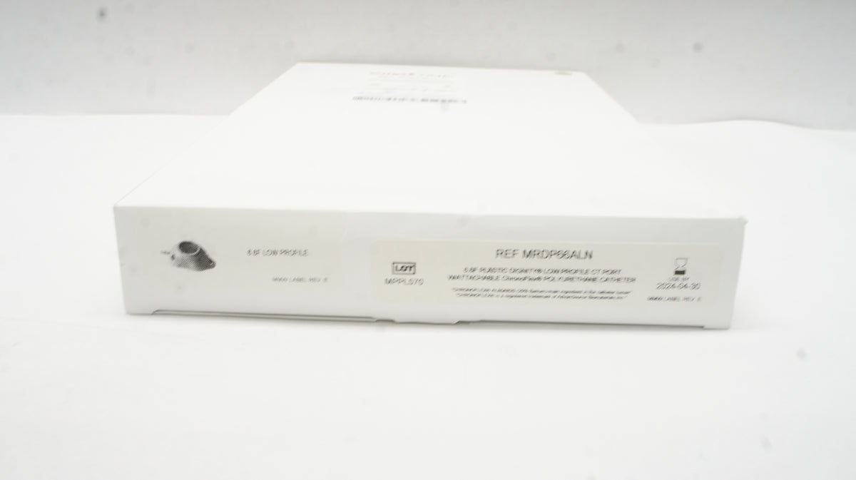 MedComp MRDP66ALN Low Profile Port 6.6F Plastic Dignity W/Catheter (x ...