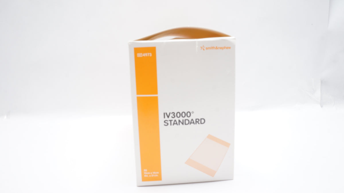 Smith&Nephew 4973 IV3000 Standard Cannula Dressing 4 x 5-1/2inch - Box ...