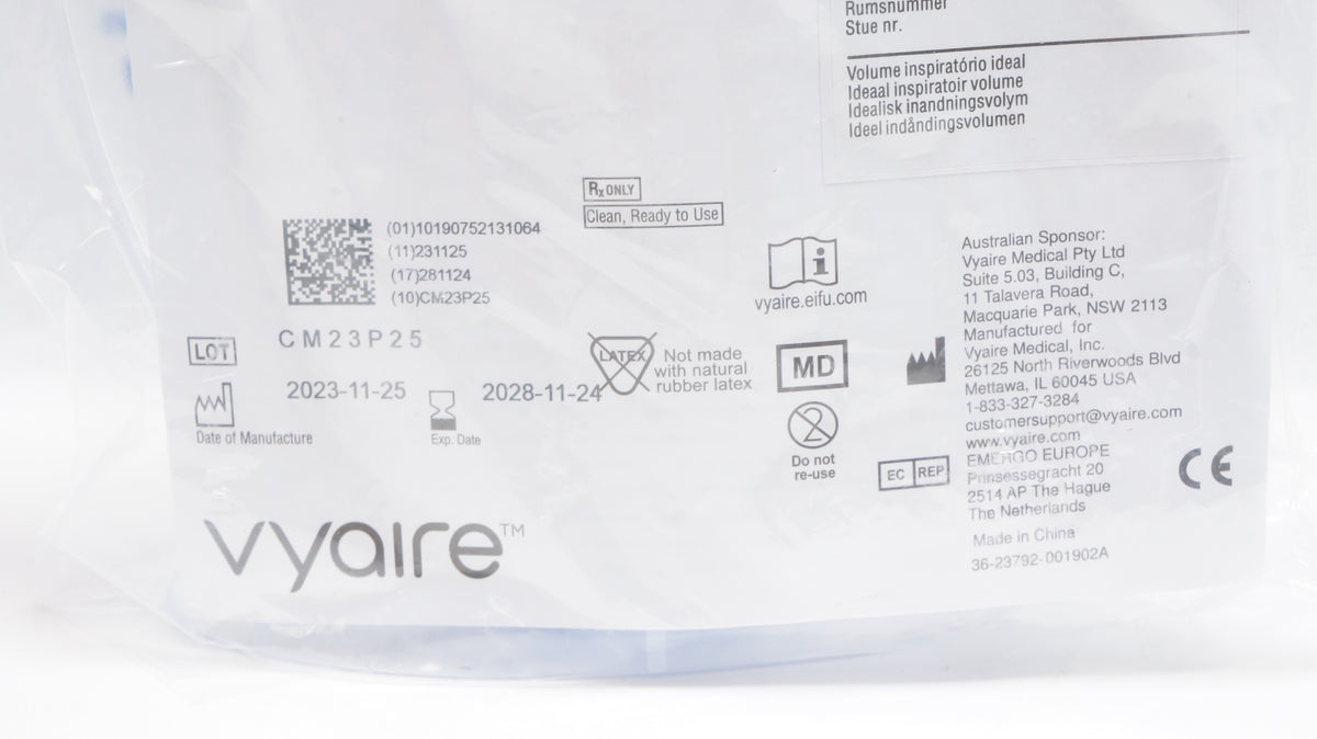 Vyaire 001902A AirLife Volumetric Incentive Spirometer 4000 ml ...
