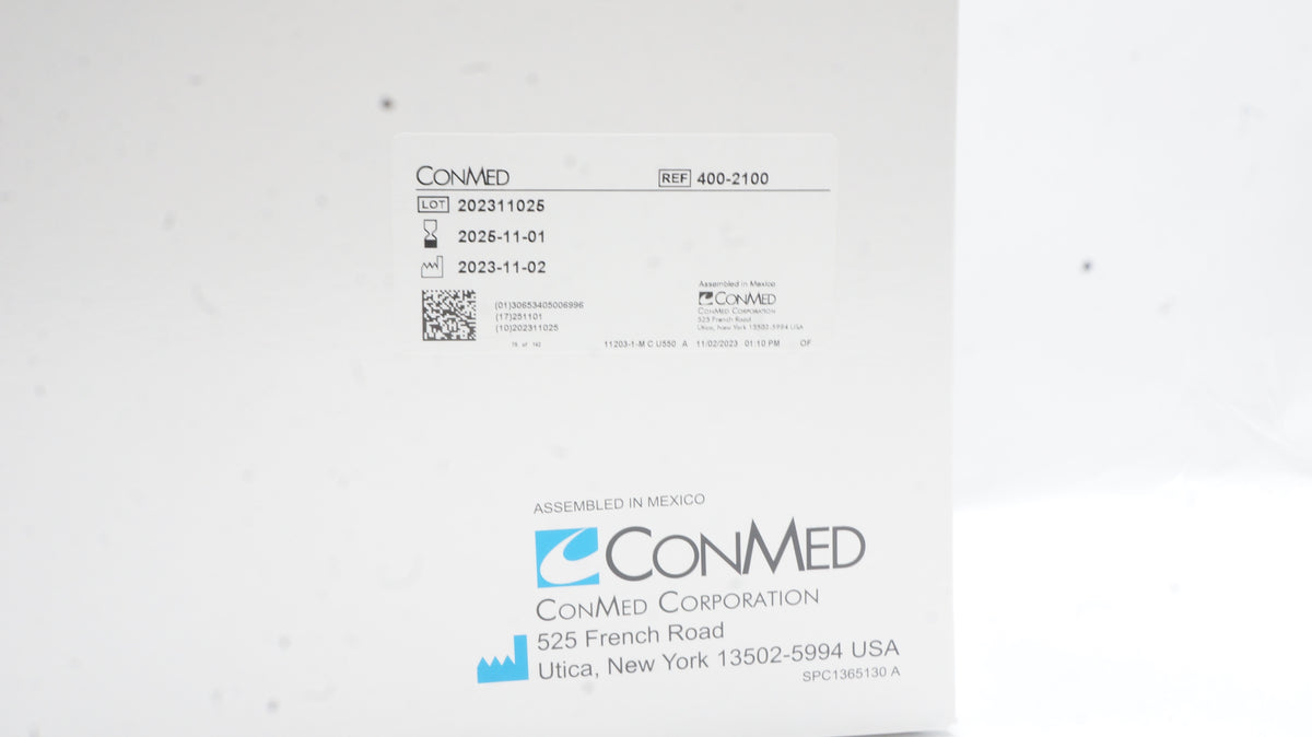 ConMed 400-2100 MacroLyte Dispersive Electrode >15kg - Box of 25 ...