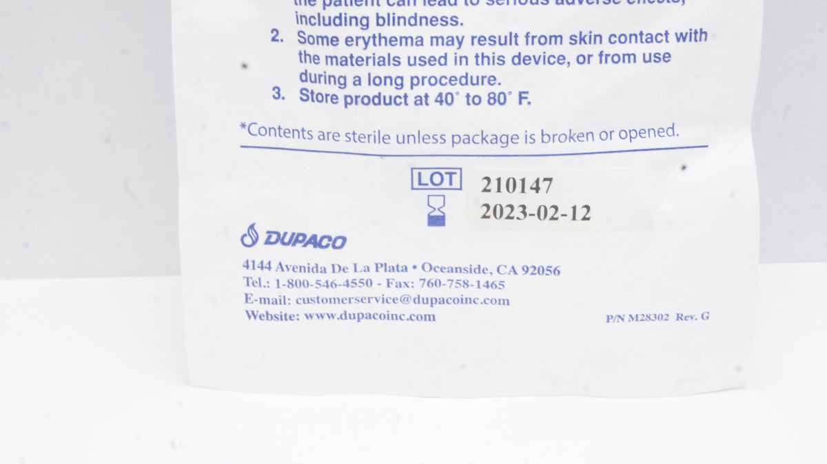 Dupaco D28310 Opti-Gard Eye Protector Large (x) – Imedicsales