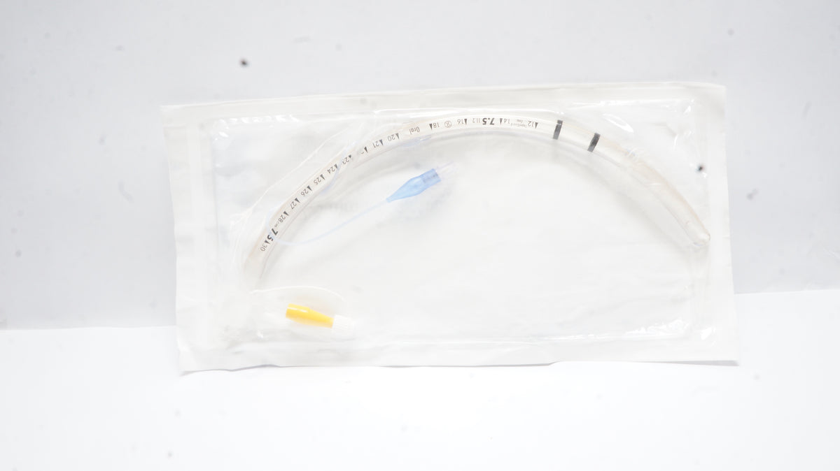 Covidien 18875 Shiley TaperGuard Evac Oral Tracheal Tube 7.5IDx11.2ODx ...