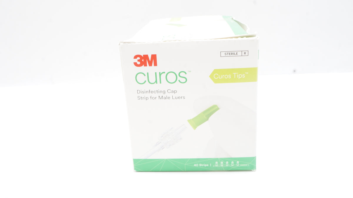 3M CM5-200 Curos Disinfecting Cap Strip for Male Luers - Box of 38 ...