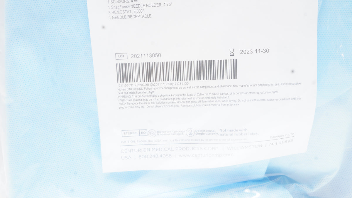 Centurion Medical DYNDA2295 Disposable Chest Tube Kit (x) – Imedicsales