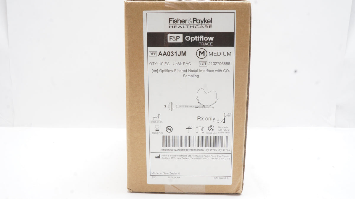 Fisher&Paykel AA031JM Optiflow Nasal Interface W/Co2 Sampling Medium ...