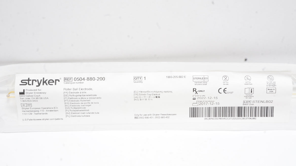 Stryker 0504-880-200 Roller Ball Electrode (x) – Imedicsales