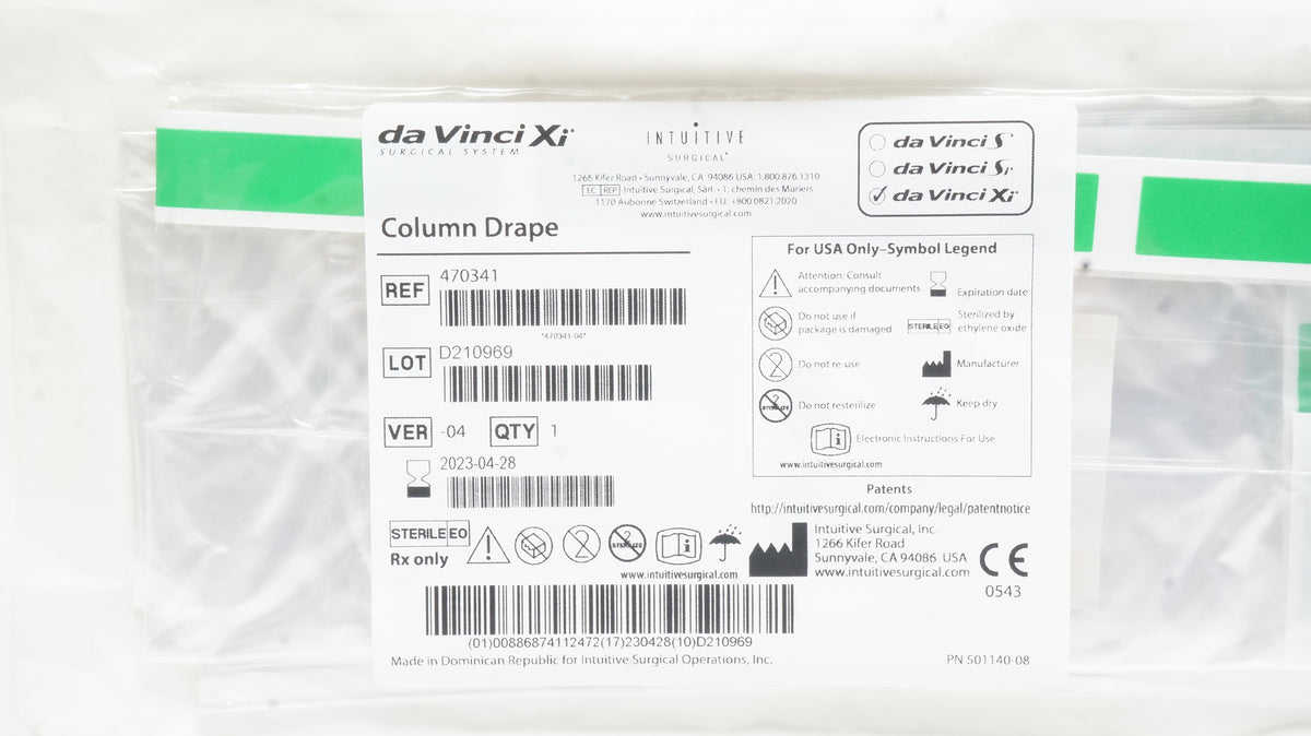 Intuitive Surgical 470341 da Vinci Xi Column Drape (x) – Imedicsales