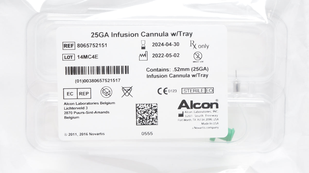 Alcon 8065752151 Infusion Cannula w/Tray 25Ga (x) – Imedicsales