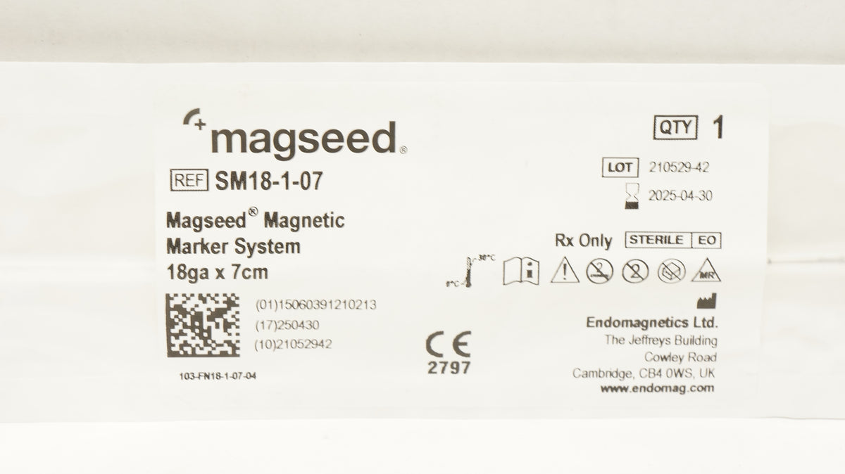 Endomagnetics SM18-1-07 Magseed Magnetic Marker System 18ga x 7cm ...