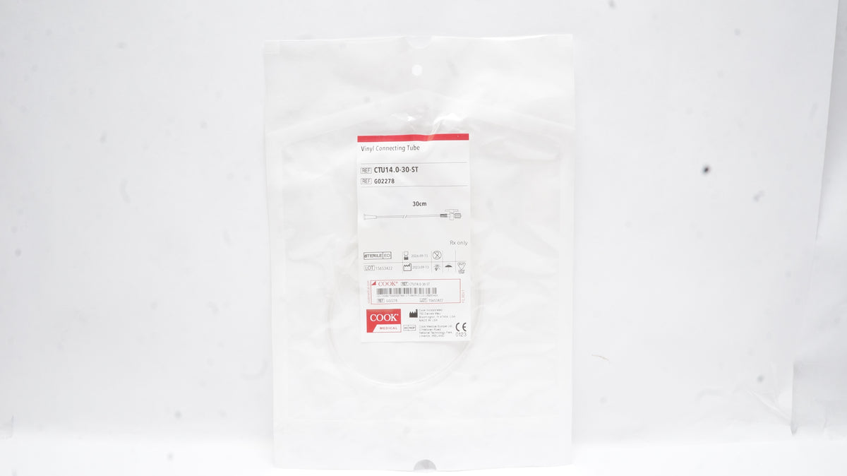 Cook Medical G02278 Vinyl Connecting Tube 30 cm – Imedicsales