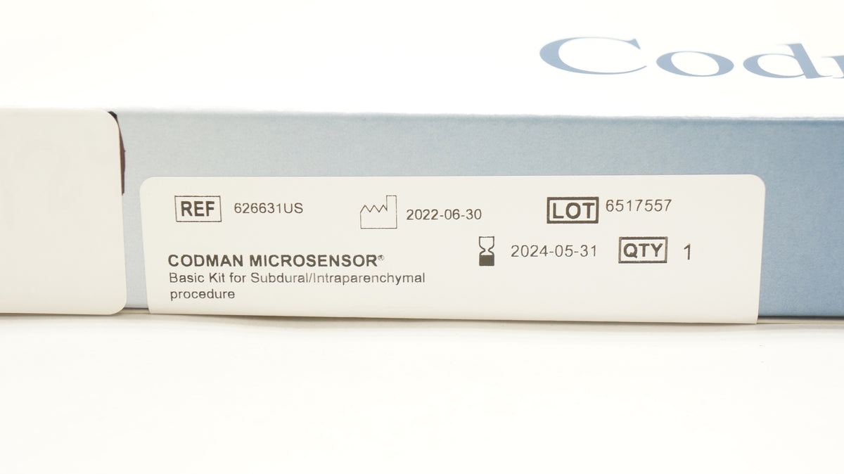 Codman 626631US Microsensor Basic Kit for Subdural/Intraparenchymal Pr ...