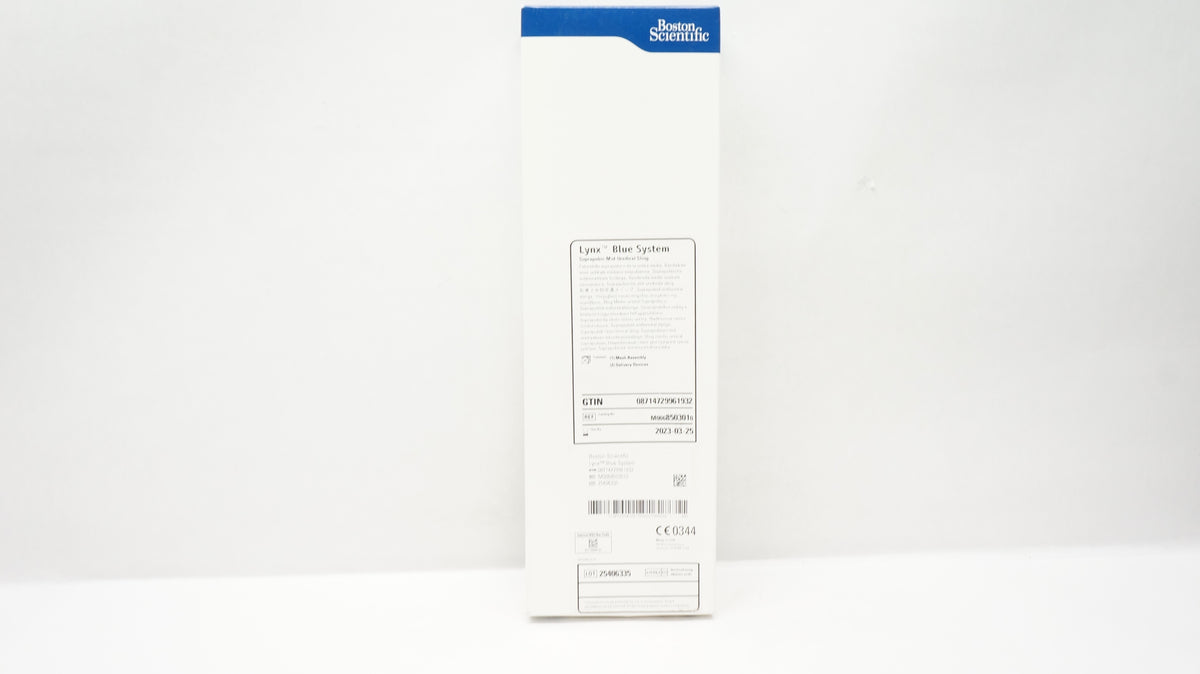 Boston Scientific M0068503010 Lynx Blue System Suprapubic Mid-Urethral ...