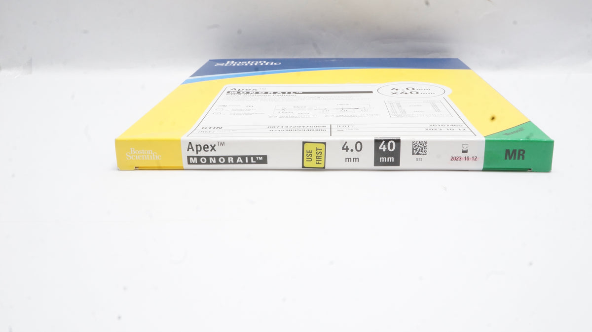 Boston Scientific 389594040 Apex Monorail PTCA Dilatation Cath. 4.0mm ...