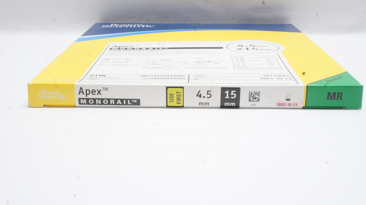 Boston Scientific 389591545 Apex Flex Monorail PTCA Dilatation Cath. 4 ...