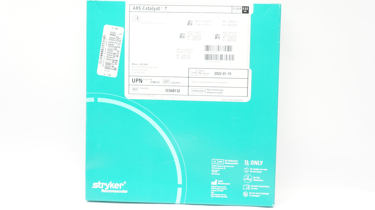 Stryker IC068132 AXS Catalyst 7 Distal Access Cath. 0.068inch x 132cm ...