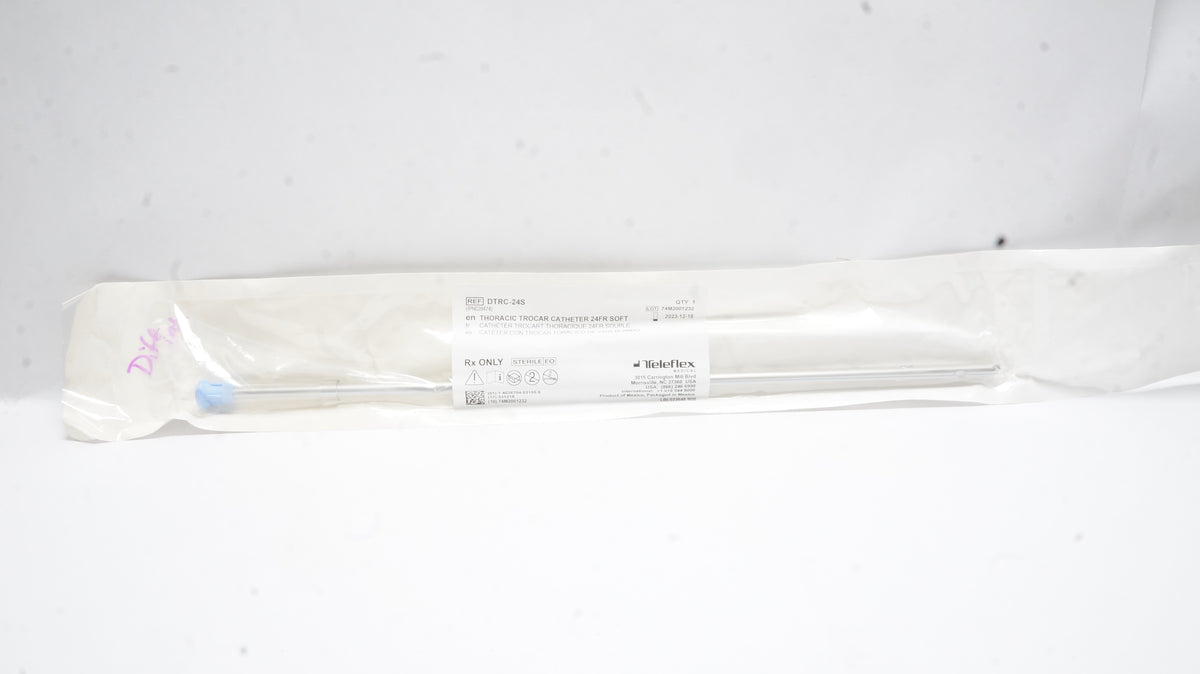 Teleflex DTRC-24S Thoracic Trocar Cath. 28 Fr Soft (x) – Imedicsales