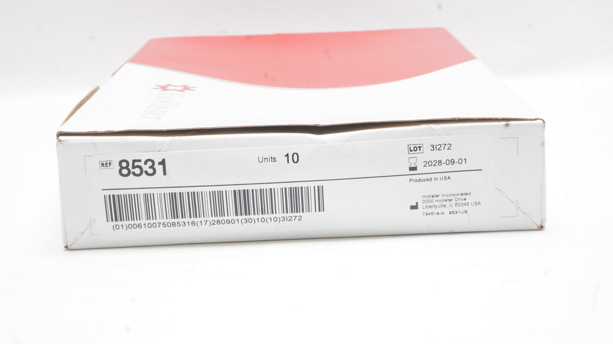 Hollister 8531 Premier Drainable Ostomy Pouch 2 1/2inch - Box of 10 ...