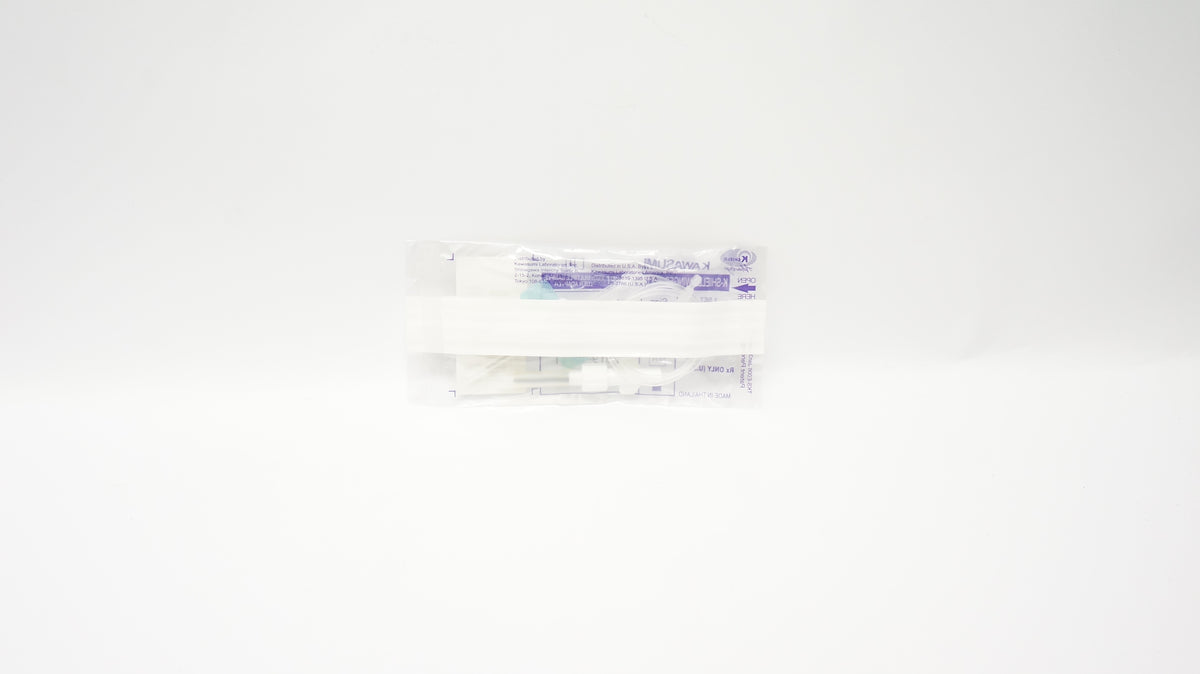 Kawasumi DBMA-23G K-Shield Winged Collection Set with Luer Adapter 23G ...