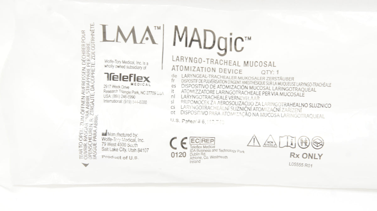 Teleflex MAD600 LMA MADgic Laryngo-Tracheal Mucosal Atomization Device ...