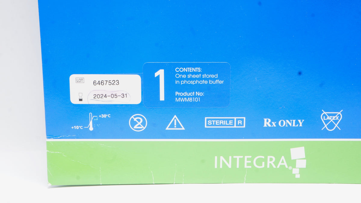 Integra MWM8101 Meshed Bilayer Wound Matrix 8inch x 10inch (x ...