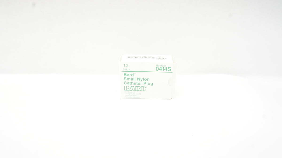 Bard 0414S Small Nylon Cath. Plug - Box of 12 – Imedicsales
