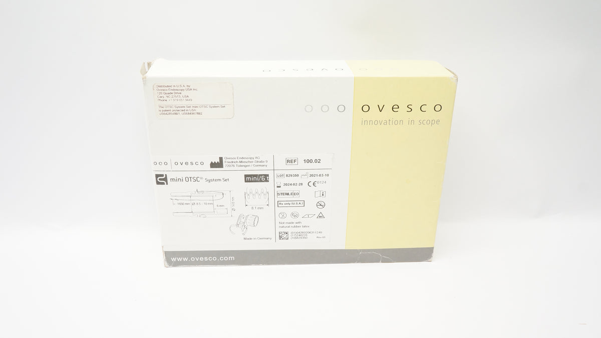 Ovesco Endoscopy 100.02 Mini OTSC System Set, Mini/ 6t (x) – Imedicsales