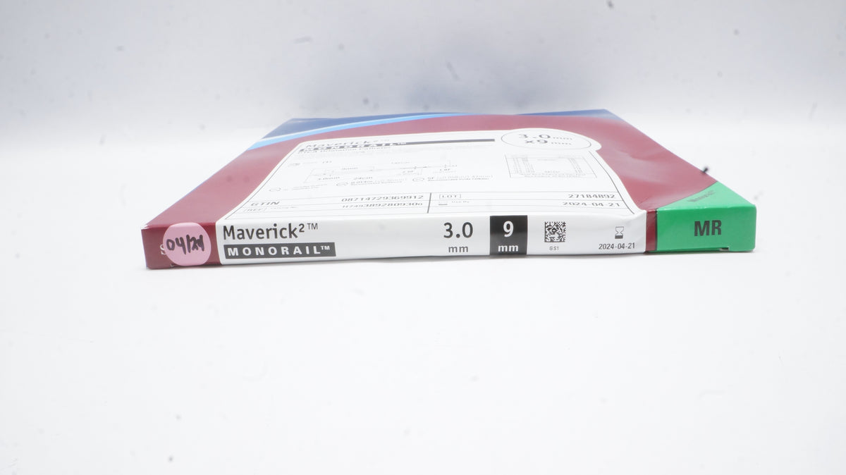 Boston Scientific 389280930 Maverick PTCA Dilatation Cath. 3.0mm x 9mm ...