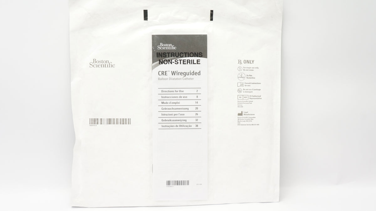 Boston Scientific M00558400 CRE Wireguided Balloon Dilatation Cath. 8 ...