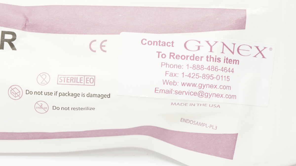 Gynex 3185 Endosampler 10cc Syringe with Lock -1Endometrial Curette 3m ...