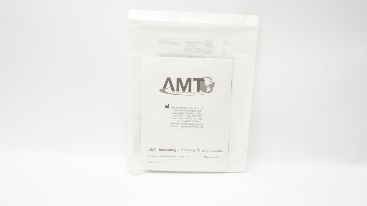 Applied Medical eTRN202 AMT Female Cath.-to-Female ENFit Adapter ...
