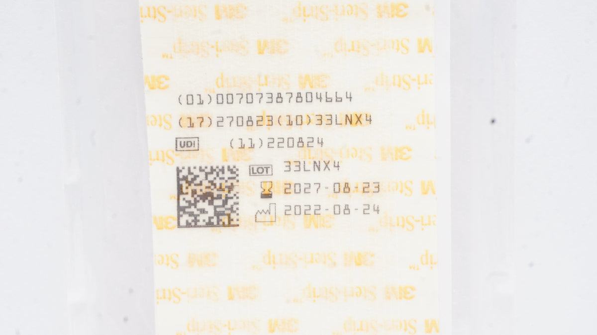 3M R1546 Steri-Strip Reinforced Skin Closures 1/4inch x 4inch - Pack o ...