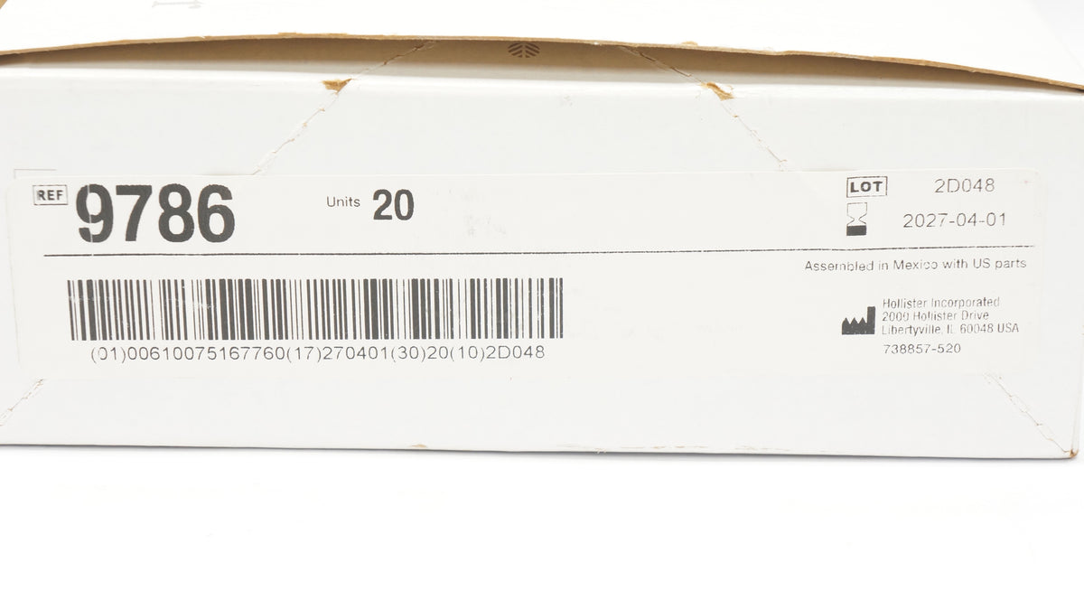 Hollister 9786 Feeding Tube Attachment Device 5-18 Fr - Box of 9 ...