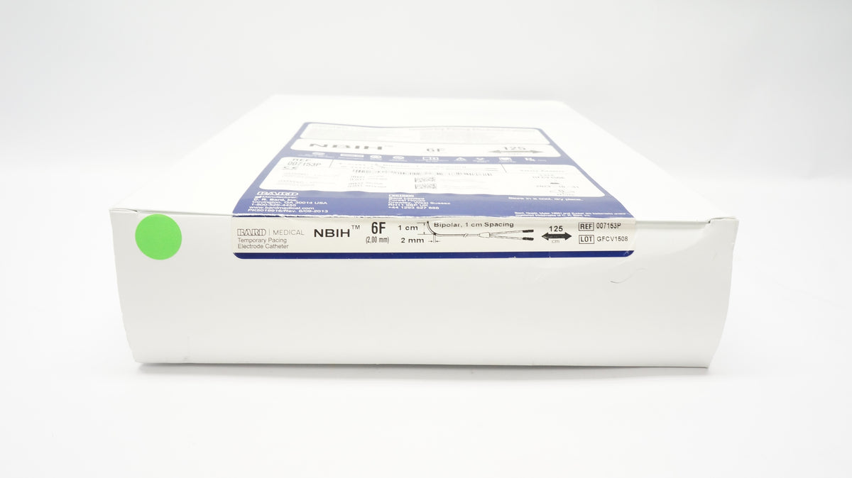 Bard 007153P Temporary Pacing Electrode Catheter, 6F x 125cm (x) - Box ...