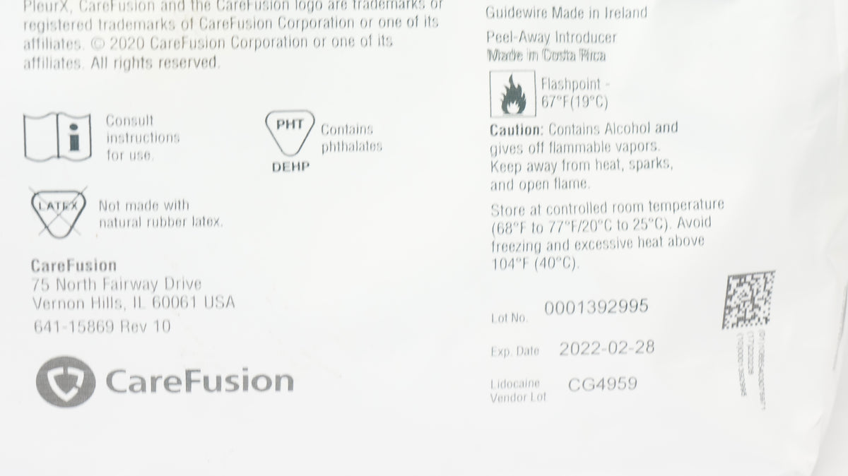 CareFusion 50-7000B PleurX Pleural Cath. Kit (x) – Imedicsales