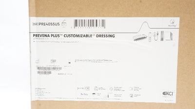 KCI PRE4055US PREVENA PLUS CUSTOMIZABLE Dressing Kit - Box of 5 ...