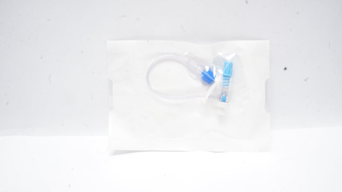 BD MXT1003 MaxGuard Pressure Rated T-Connector Extension Set 0.8ml x 6 ...