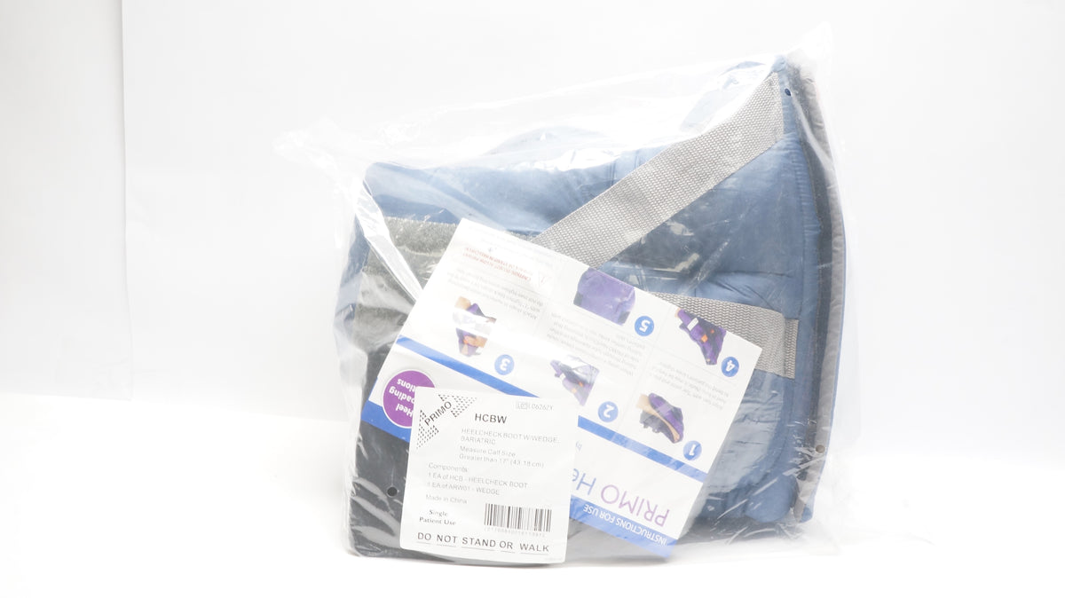 Primo HCBW HeelCheck Boot W/Wedge - Bariatric >17inch – Imedicsales